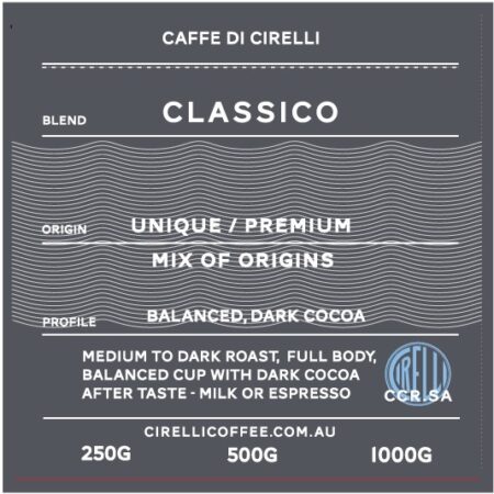 5kg Classico – Fresh Roasted Coffee - Fresh Roasted Coffee
